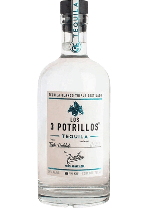 Los 3 Potrillos Blanco Triple Destilado Tequila | Total Wine & More