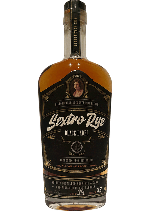Sextro Black Label Rye Whiskey | Total Wine & More