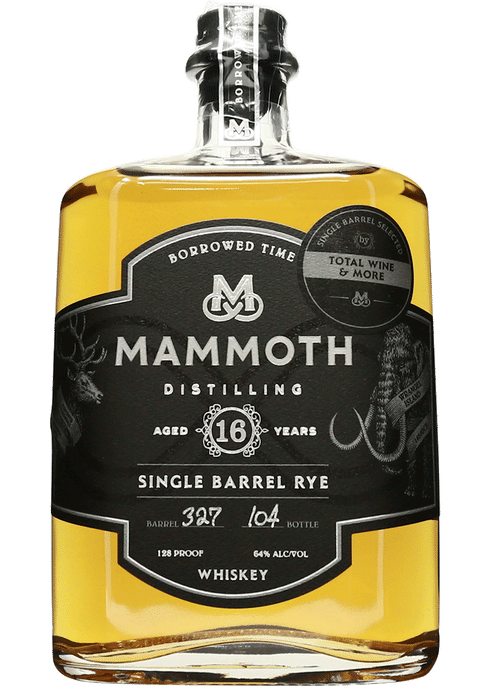 Mammoth Borrowed Time Rye Whiskey 16 Year Barrel Select | Total Wine & More