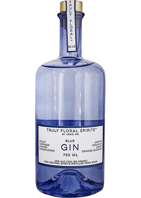 Truly Floral Blue Gin | Total Wine & More
