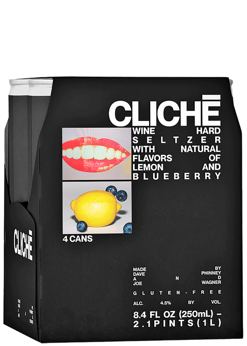 Cliche Lemon Blueberry Wine Hard Seltzer | Total Wine & More