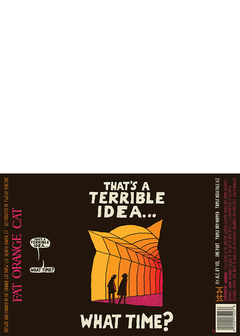 Fat Orange Cat That's a Terrible Idea | Total Wine & More