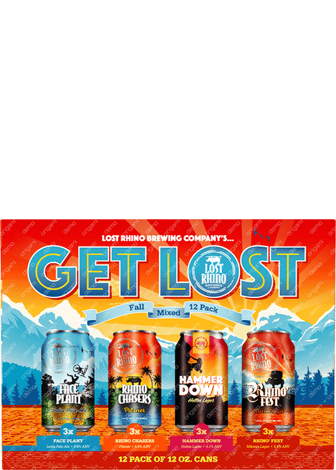 Lost Rhino Get Lost Fall Variety Pack | Total Wine & More