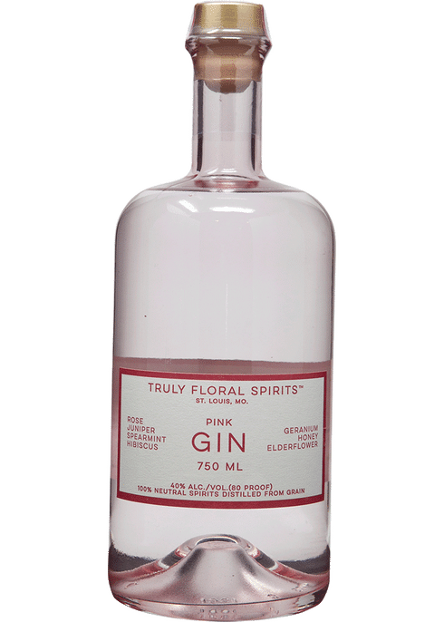 Truly Floral Pink Gin | Total Wine & More