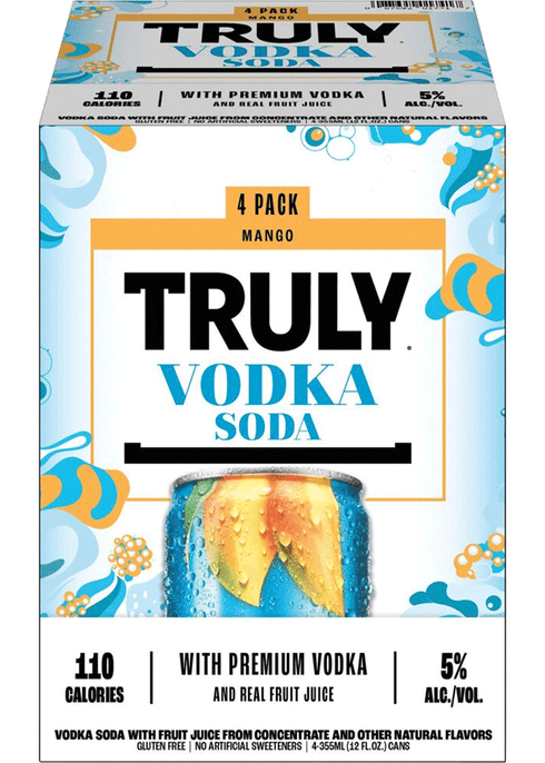 Truly Vodka Soda Mango | Total Wine & More