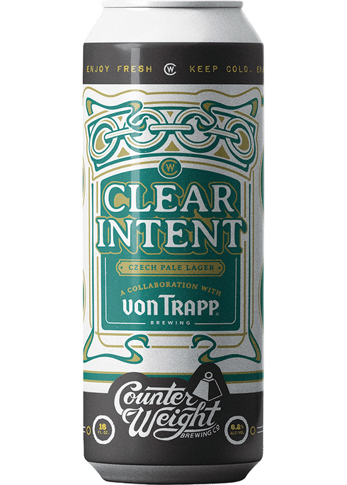 Counter Weight Clear Intent Czech Pale Lager | Total Wine & More