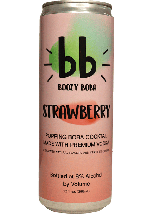 bb Boozy Boba Strawberry | Total Wine & More