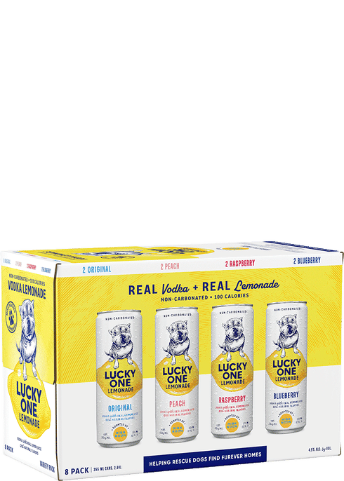 Lucky One Vodka Lemonade Variety Pack | Total Wine & More