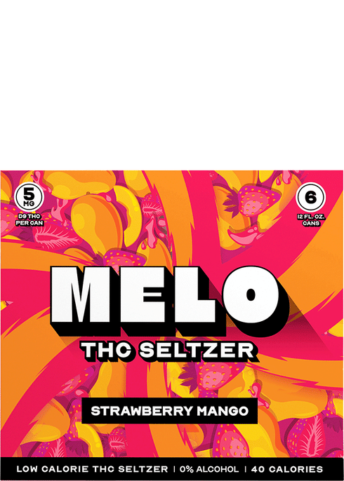Melo THC 5mg Strawberry Mango | Total Wine & More