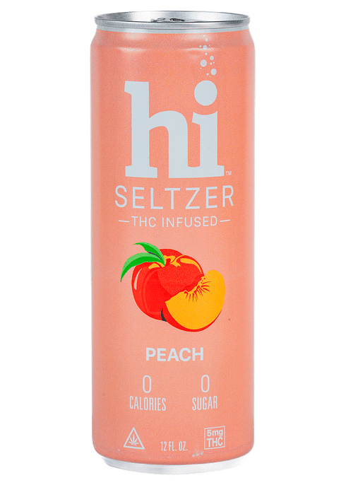 Hi Seltzer THC 5mg Peach | Total Wine & More