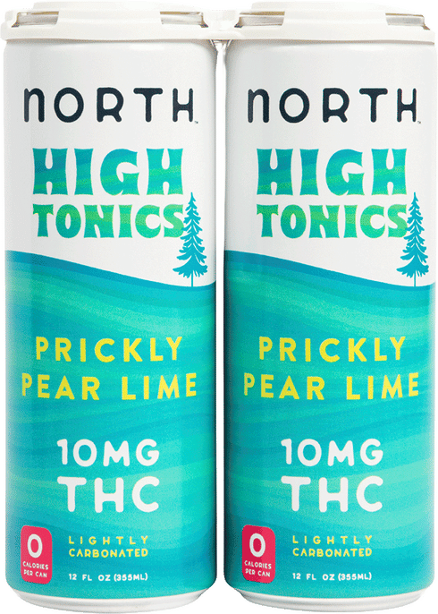 High Tonics THC 10mg Prickly Pear Lime Seltzer | Total Wine & More