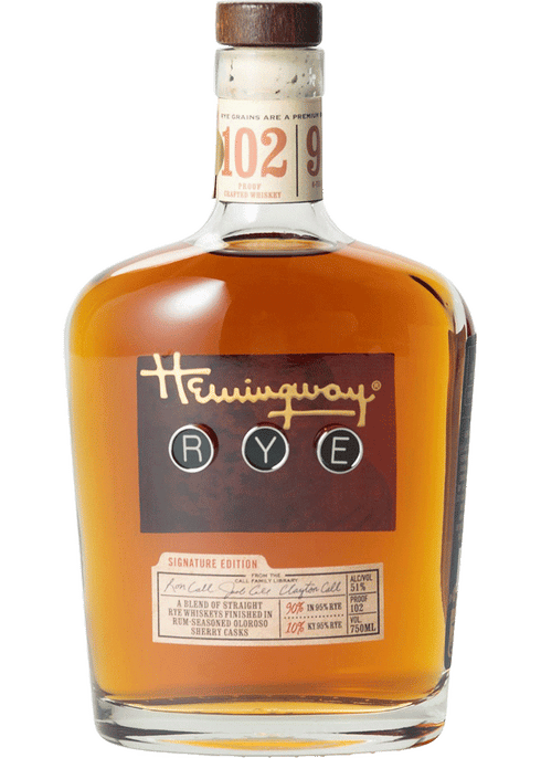 Hemingway Rye Signature Edition Whiskey | Total Wine & More