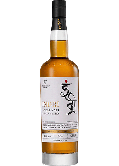 Indri Trini Single Malt Indian Whisky | Total Wine & More