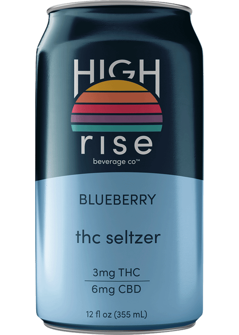 High Rise THC 3mg Blueberry CT | Total Wine & More