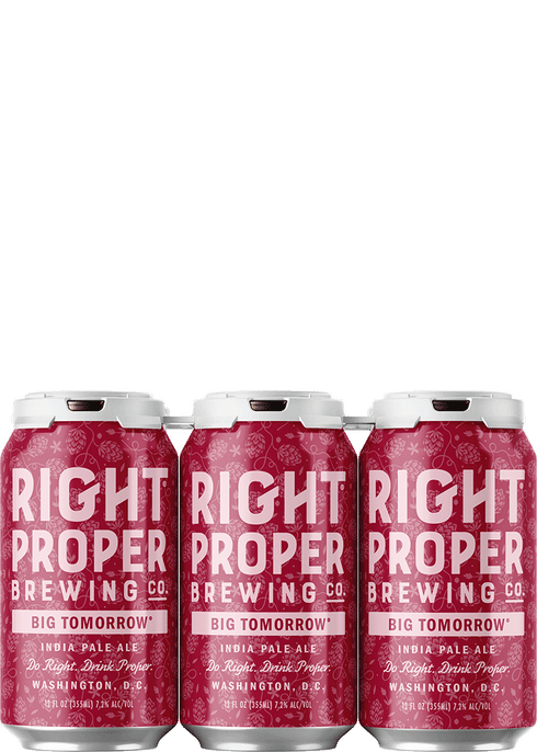 Right Proper Big Tomorrow IPA | Total Wine & More