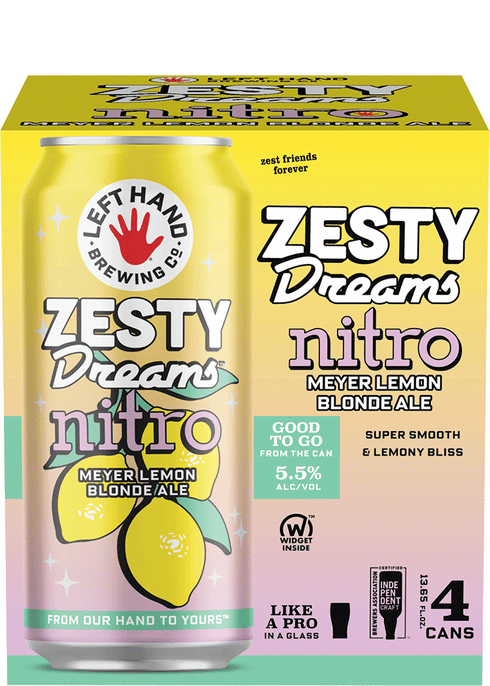 Left Hand Zesty Dreams Nitro | Total Wine & More