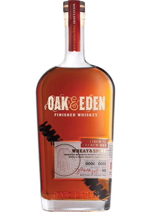 Oak & Eden Fired French Oak Wheat & Spire Bourbon Whiskey | Total Wine ...