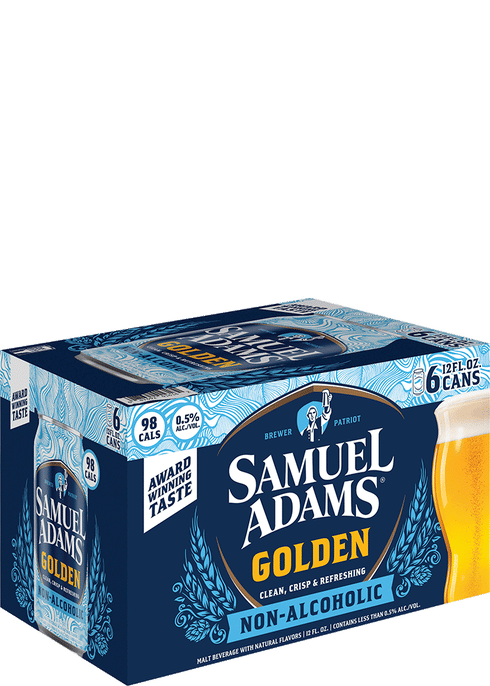 Samuel Adams Non-Alcoholic Golden | Total Wine & More