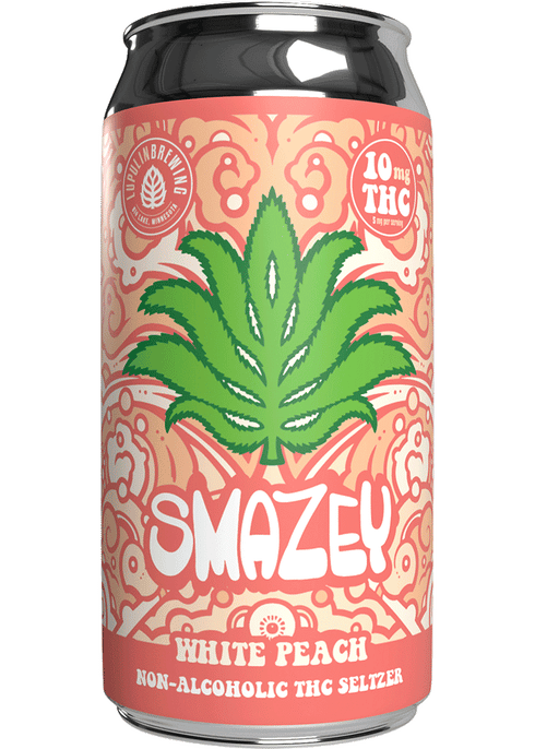 Lupulin Smazey THC 10mg White Peach | Total Wine & More - 4pk-16oz Cans