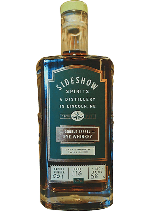 Sideshow Double Barrel Rye Whiskey | Total Wine & More