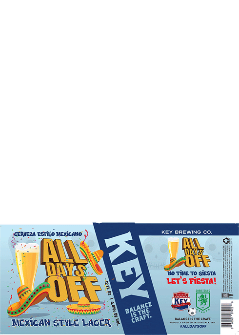 Key Brewing All Days Off | Total Wine & More