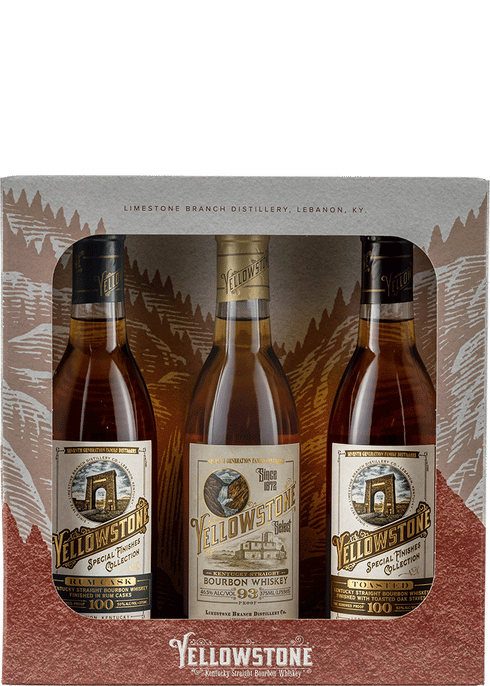 Yellowstone Bourbon Sampler Pack | Total Wine & More - 375ml Gift