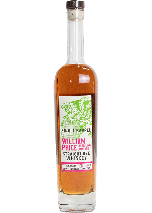 William Price Straight Rye Single Barrel Whiskey | Total Wine & More