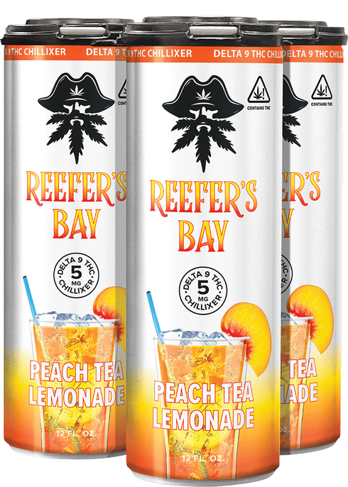 Reefer's Bay THC 5mg Peach Tea Lemonade | Total Wine & More