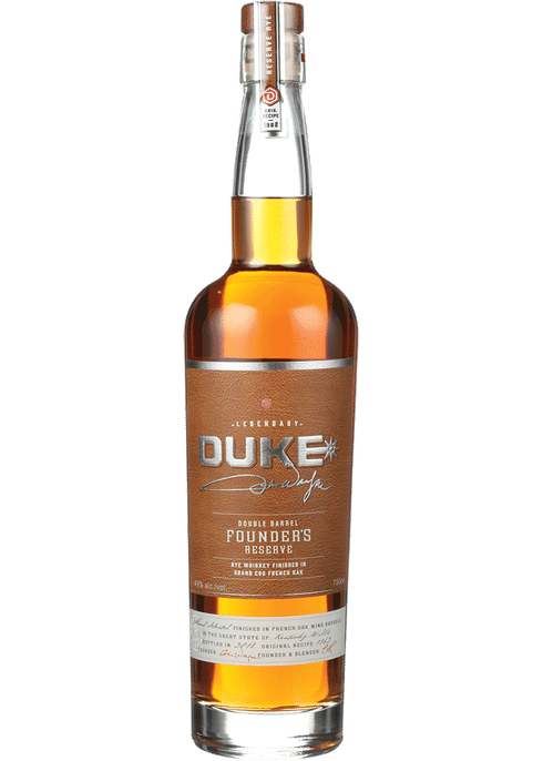 Duke Bourbon Founder's Reserve Double Barrel Rye Whiskey | Total Wine ...