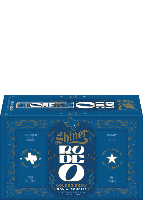 Shiner Non-Alcoholic Rodeo Golden Brew | Total Wine & More