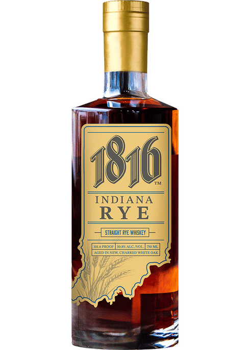 1816 Indiana Rye Straight Rye Whiskey | Total Wine & More 1816 Indiana Rye Straight Rye Whiskey | Total Wine & More