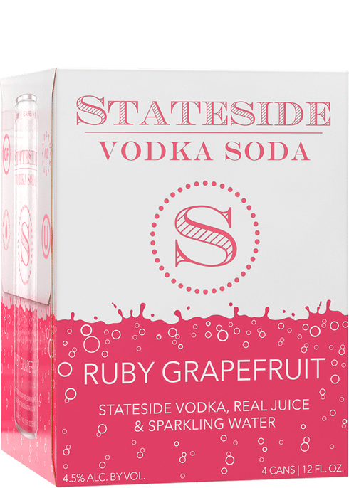 Stateside Grapefruit Vodka Soda | Total Wine & More
