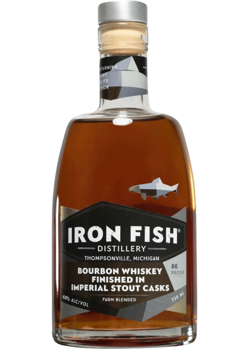Iron Fish Stout Cask Bourbon | Total Wine & More