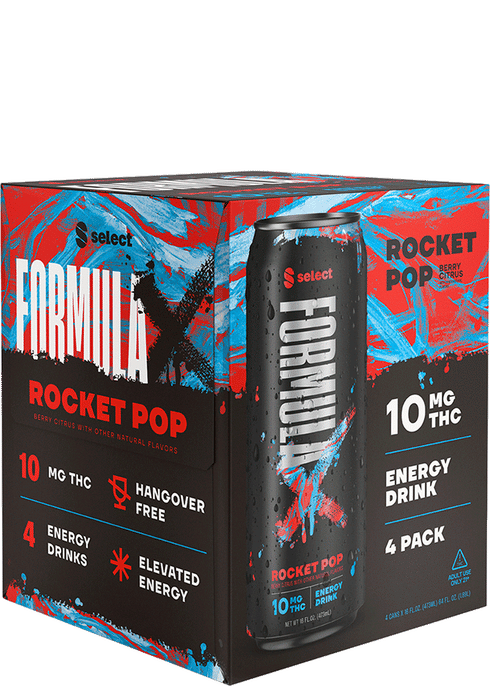 Select FormulaX THC 10mg Rocket Pop | Total Wine & More