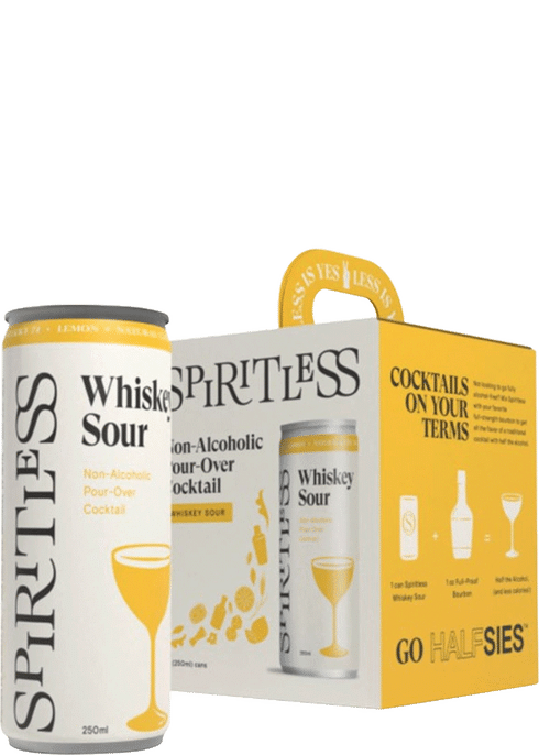 Spiritless Non-Alcoholic Whiskey Sour | Total Wine & More