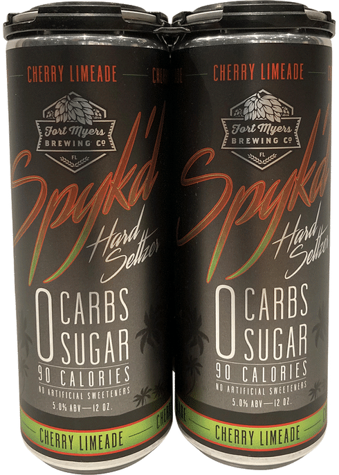Fort Myers Cherry Limeade Spyk'd Seltzer | Total Wine & More