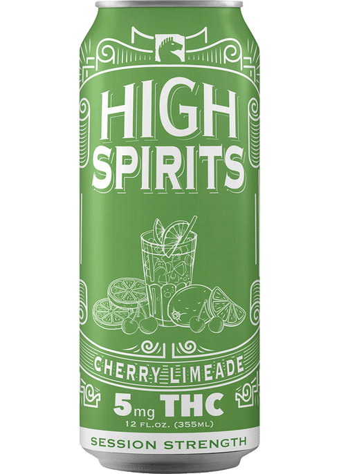 High Spirits THC 5mg Cherry Limeade | Total Wine & More