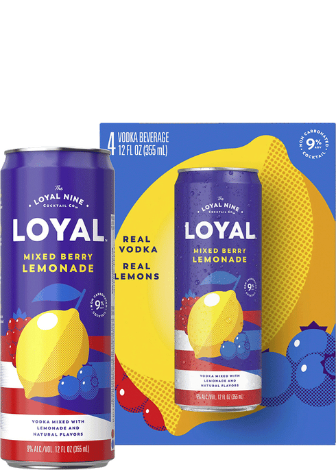 Loyal 9 Mixed Berry Lemonade | Total Wine & More