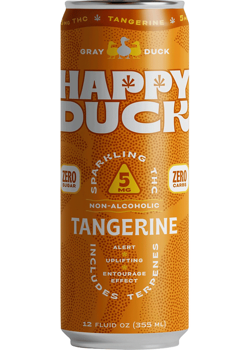 Happy Duck THC 5mg Tangerine | Total Wine & More