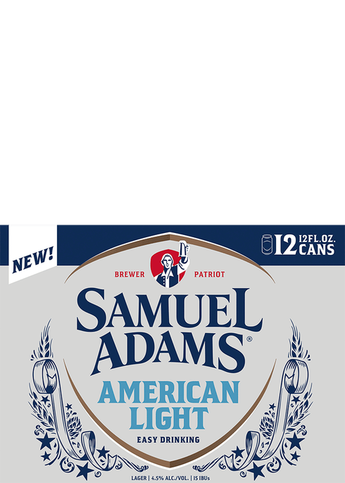 Samuel Adams American Light | Total Wine & More