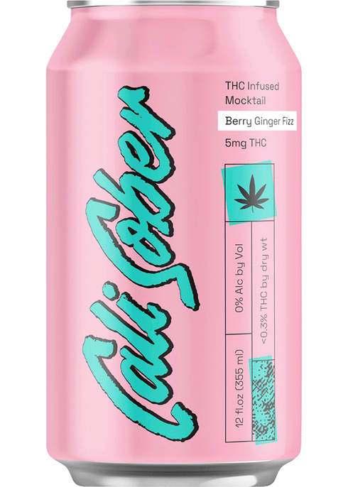 Cali Sober THC 5mg Berry Ginger | Total Wine & More