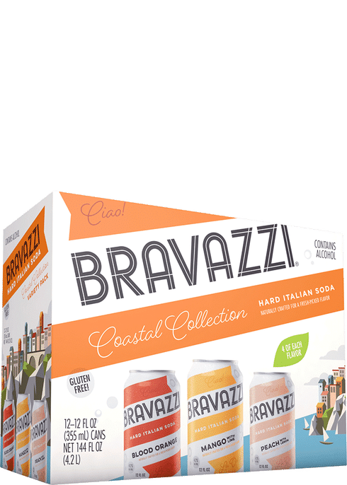 Bravazzi Hard Coastal Collection Variety Pack | Total Wine & More