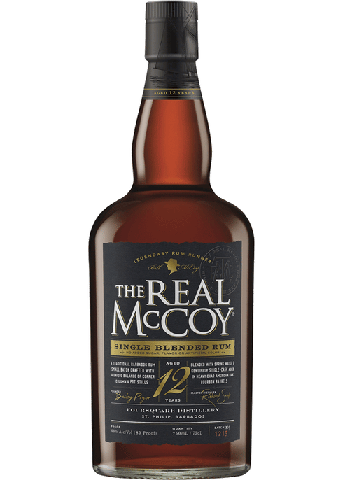 Real McCoy 12 Yr Rum | Total Wine & More