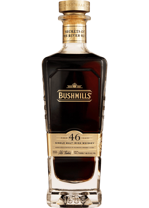 Bushmills 46 Year Secrets of the River Bush Irish Whiskey | Total Wine ...