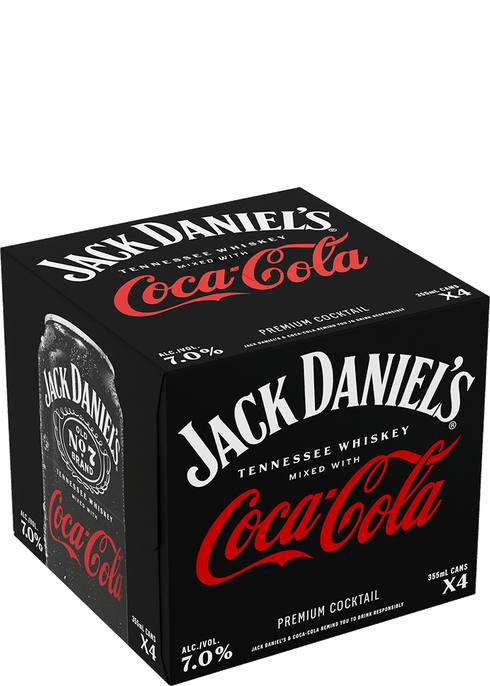 Jack Daniels & Coca-Cola Canned Cocktail | Total Wine & More