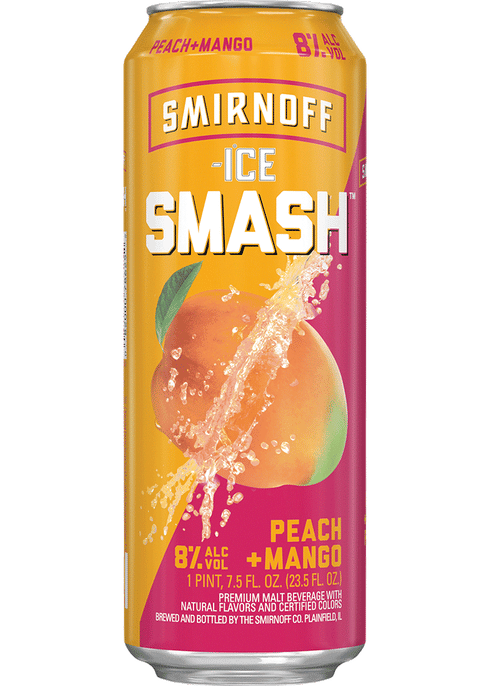 Smirnoff SMASH Peach Mango | Total Wine & More