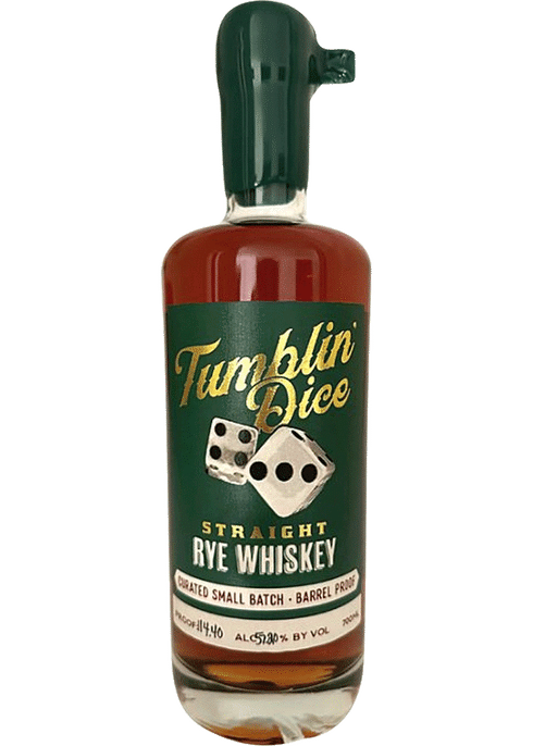 Tumblin Dice 7 Year Small Batch Rye Whiskey Barrel Select | Total Wine ...