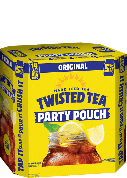 Twisted Tea Original Party Pouch Hard Iced Tea | Total Wine & More