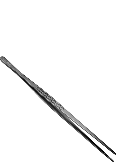 Final Touch Cocktail Garnish Tweezers - Black Chrome | Total Wine & More