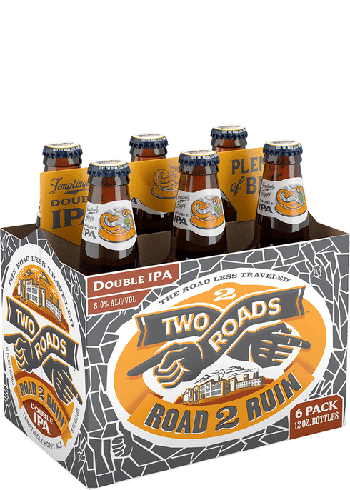 Two Roads Road 2 Ruin IPA | Total Wine & More - 6pk-12oz Btls